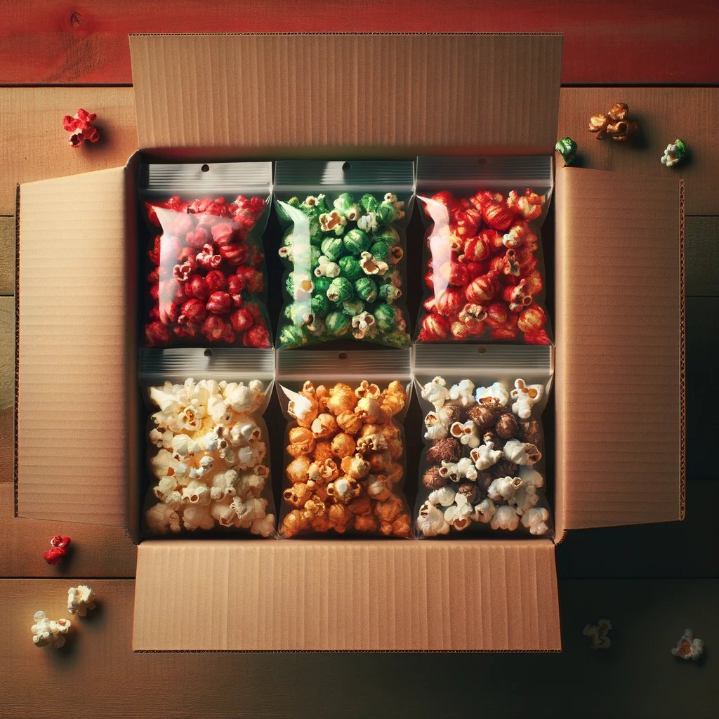 Variety Boxes – Moore N More Popcorn